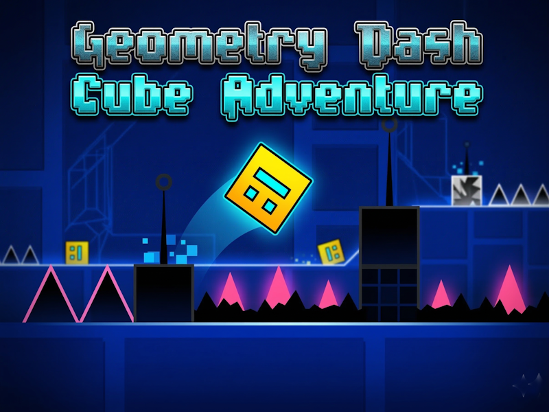 Geometry Dash Cube Adventure 🕹️ Chơi trực tuyến trên SGameS