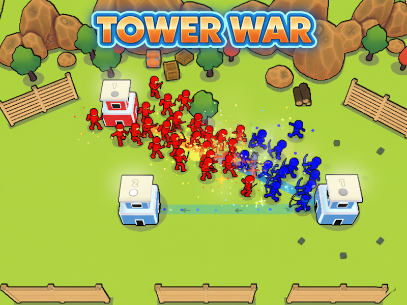 Tower War 🕹️ Chơi trực tuyến trên SGameS