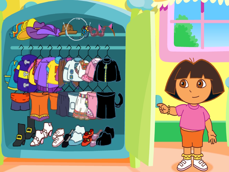 Dora The explorer Dora's Adventure Dress Up 🕹️ Chơi trực tuyến trên SGameS