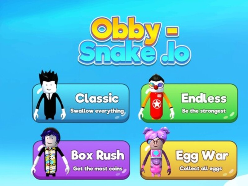 Obby- Rắn. Io 🕹️ Chơi trực tuyến trên Sgames